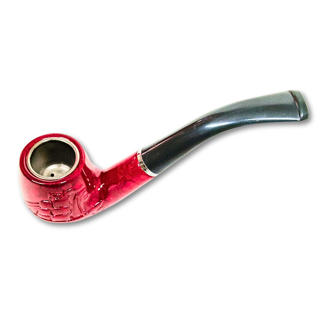 Buy Classic Red Smoking Pipe – Jonnybaba Lifestyle