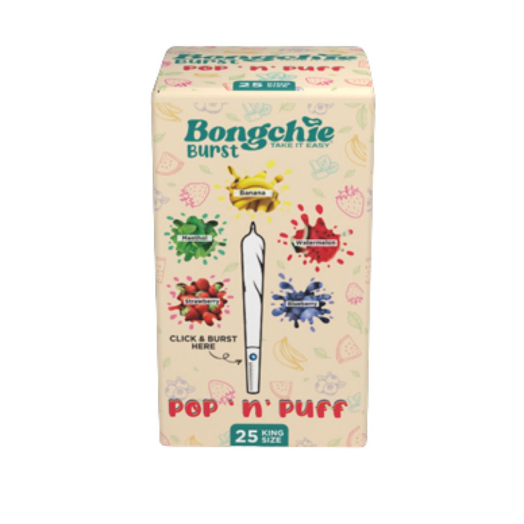 Bongchie Burst Flavoured Pre-rolled cones - Jonnybaba – Jonnybaba Lifestyle