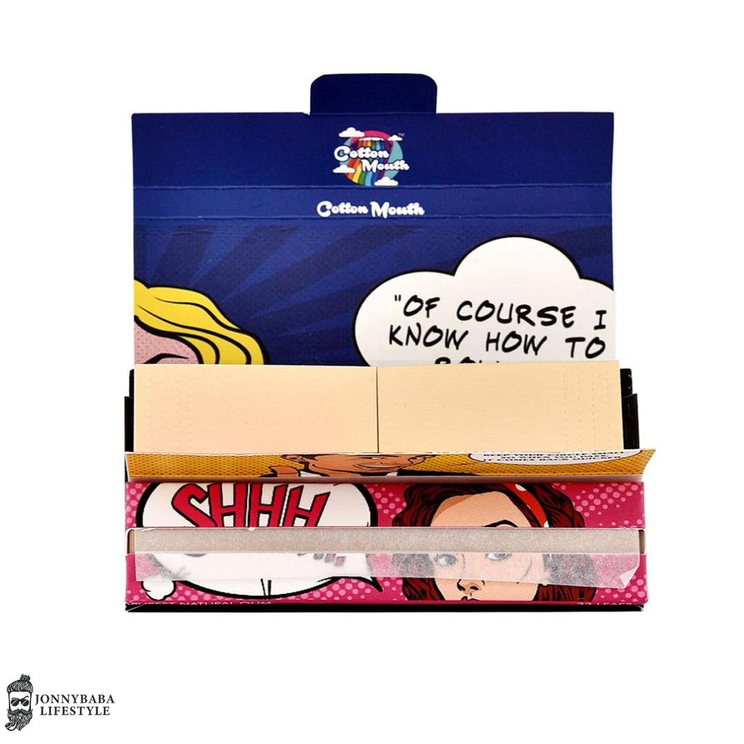 Cotton Mouth Passport Paper tips + tray pack - Jonnybaba – Jonnybaba ...