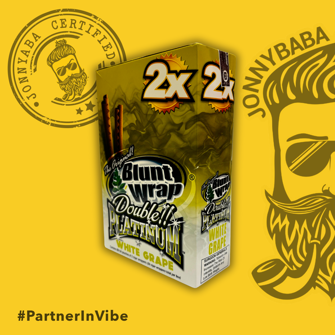 Buy Double Platinum Blunt Wrap - White Grape – Jonnybaba Lifestyle
