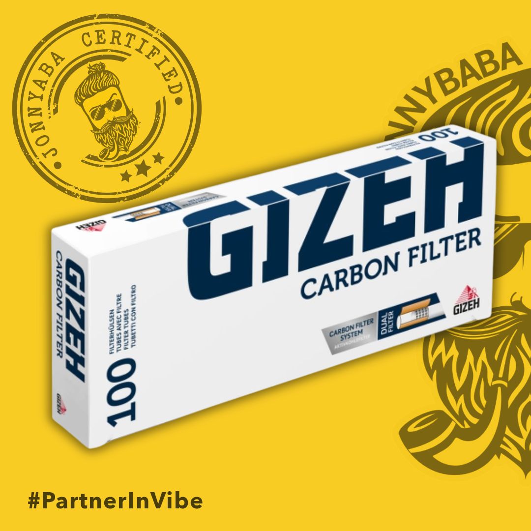 Gizeh Carbon Filter Cigarette Tubes – Jonnybaba Lifestyle