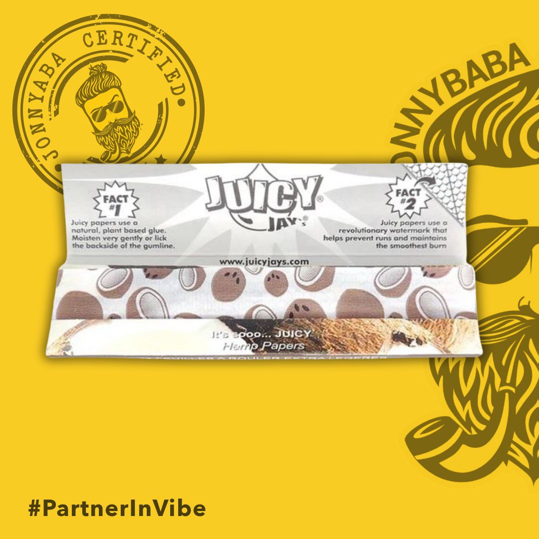 Juicy Jay Coconut flavor Rolling Paper – Jonnybaba Lifestyle