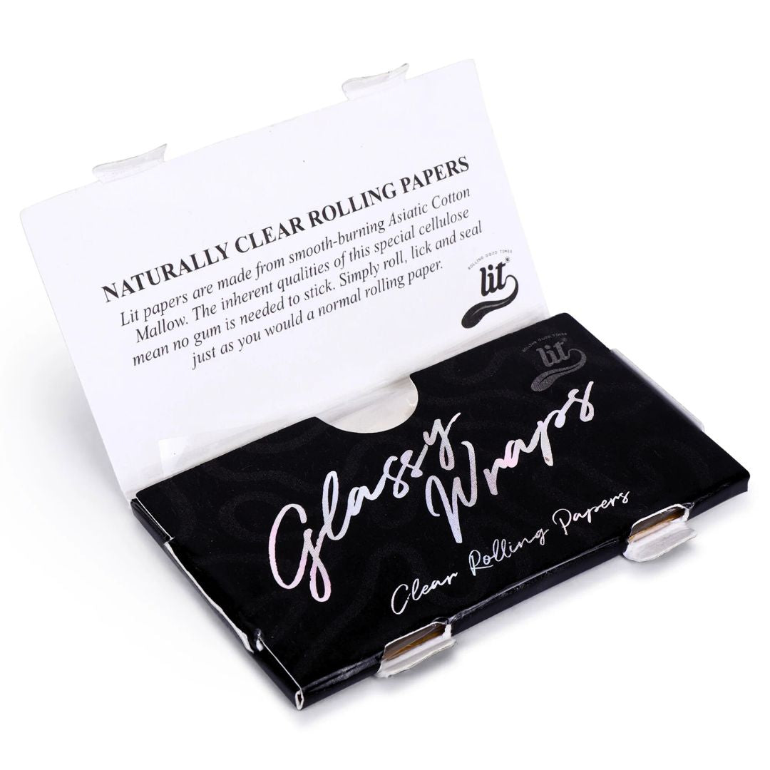 Buy Lit Glassy Wraps Rolling Paper - Queen size – Jonnybaba Lifestyle
