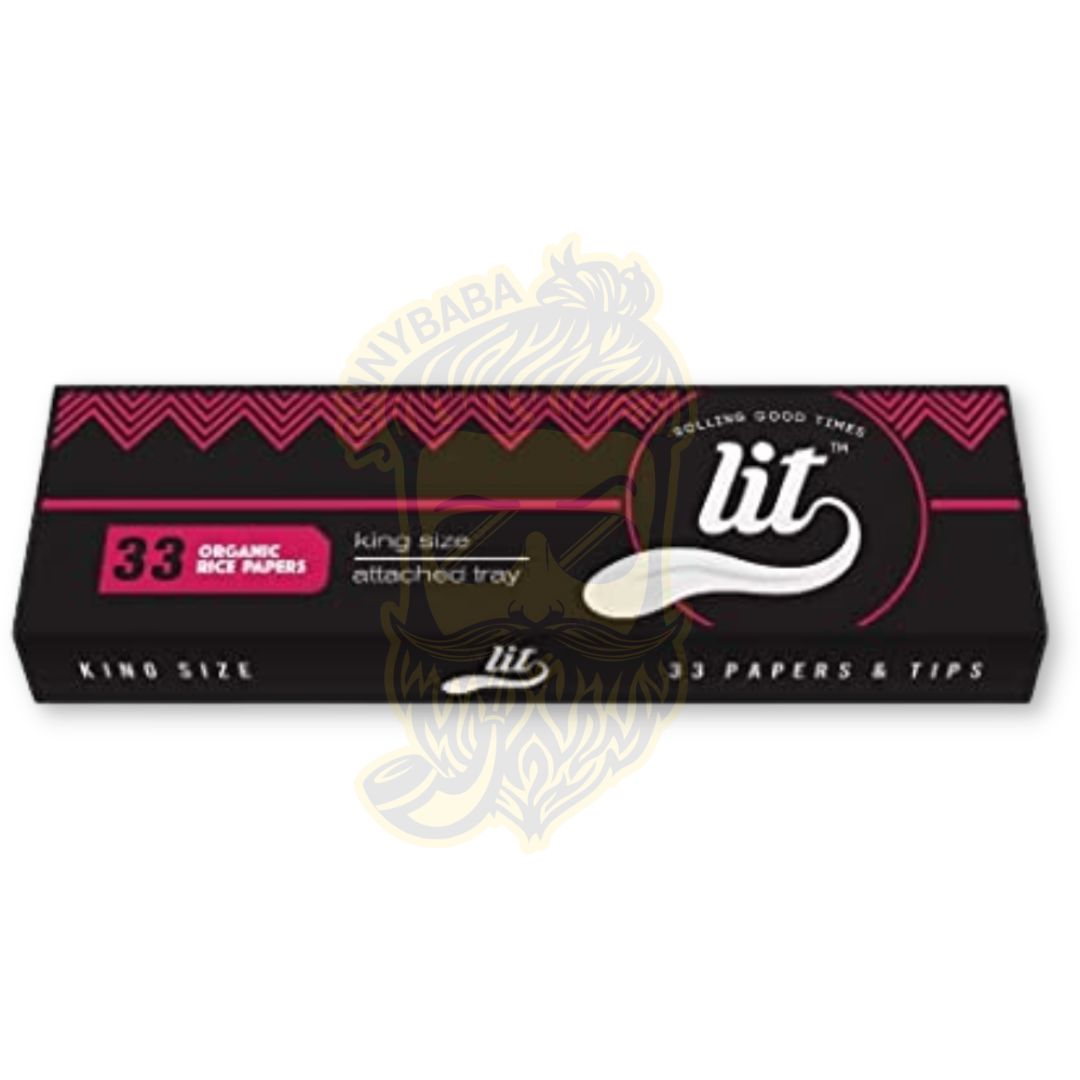 LIT Pro Pack White Rolling Paper - Jonnybaba – Jonnybaba Lifestyle