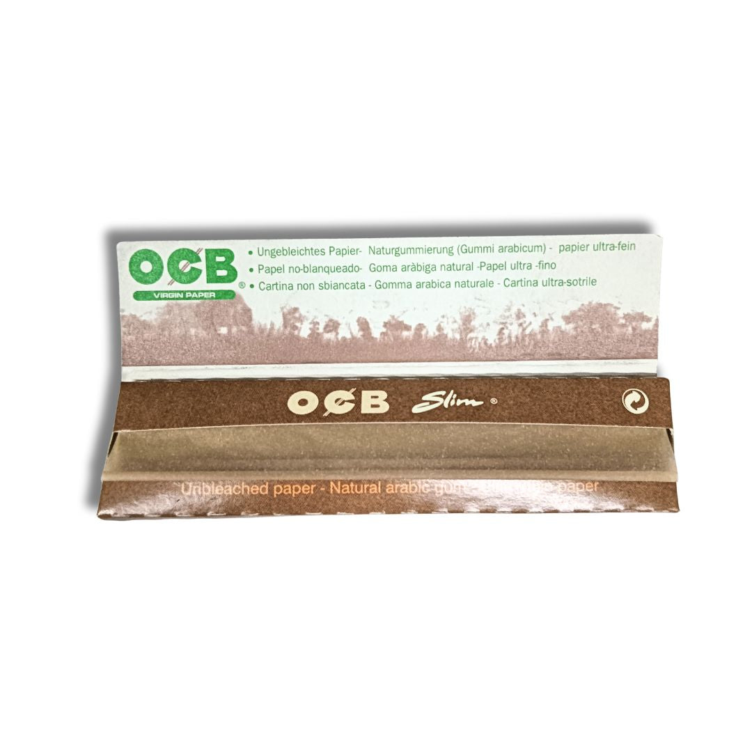 Buy OCB Brown Virgin Rolling Paper - King Size – Jonnybaba Lifestyle