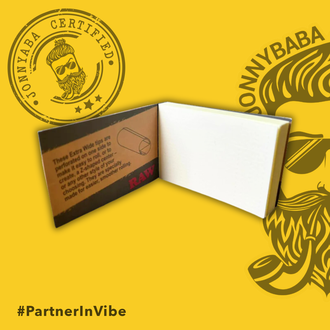 Raw Black Extra Wide Tips – Jonnybaba Lifestyle