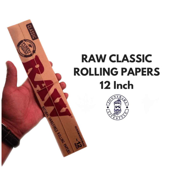 RAW Classic Supernatural 12 Inch Rolling Papers – Footlong – Jonnybaba ...